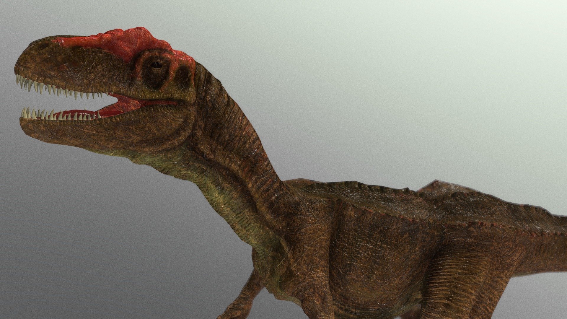 Allosaurus - 3D model by Krishna Peri (@perirkishna) [de42ca0] - Sketchfab