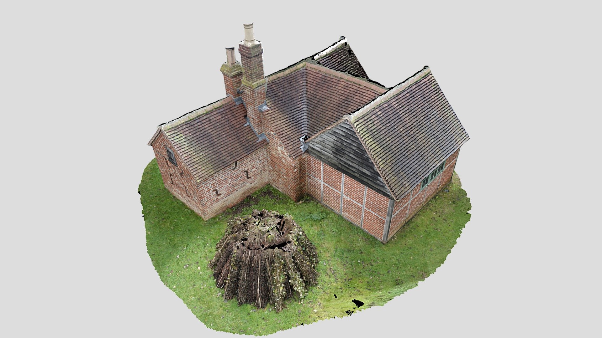 SINGLETON OPEN AIR MUSEUM - NEWDIGATE BAKERY - 3D model by peterbarry ...