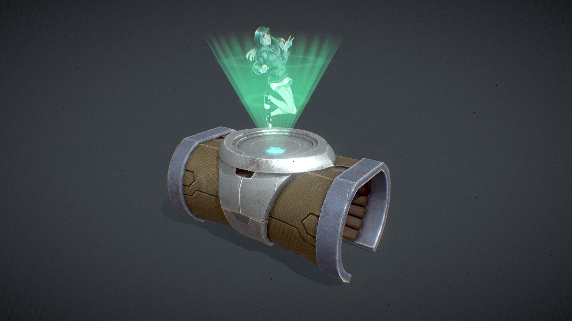 Sci-Fi bracers (by Lida Iva concept) - 3D model by Sir Erdees ...
