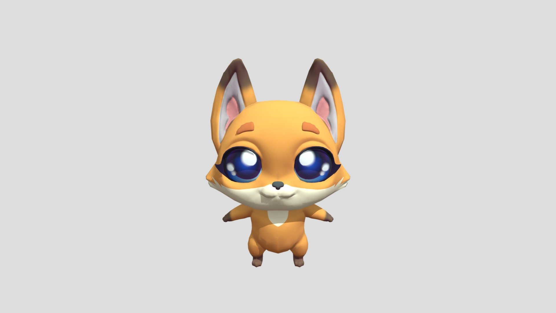 Pbr-low-poly-fox-character - 3D model by mdsunboy31668831 [de459d0 ...