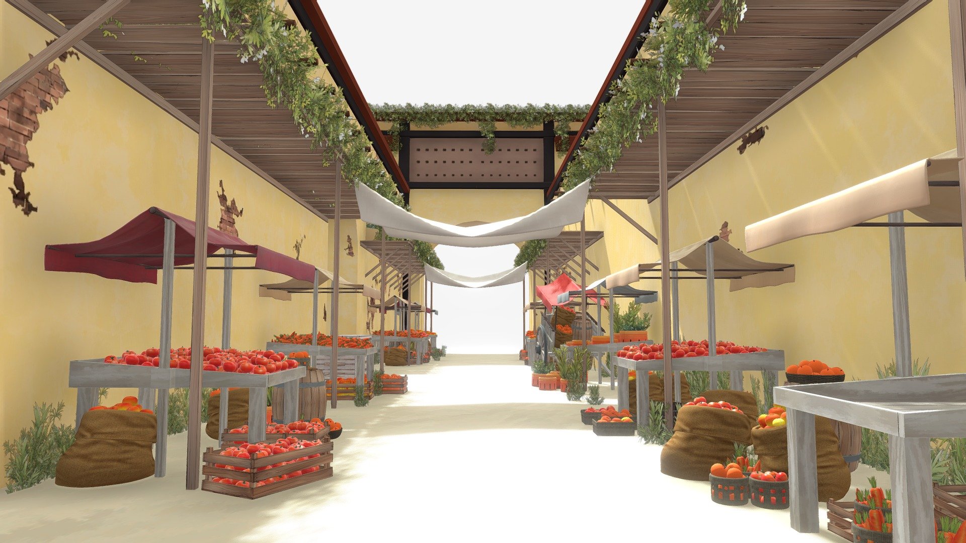 Marketplace- Sand- East - Buy Royalty Free 3D model by 3D Figures ...