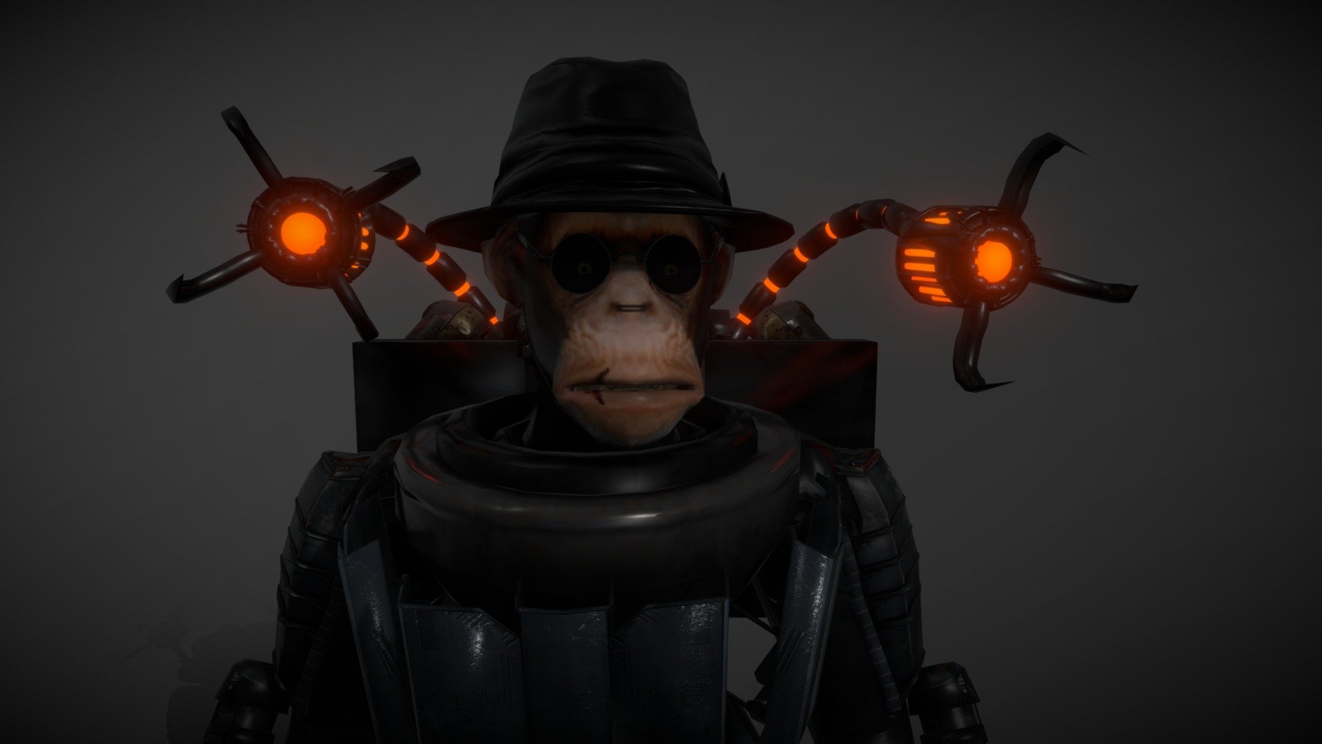 Monke Toilet V2 - Download Free 3D model by THE SMART SKIBIDI (@SMART ...