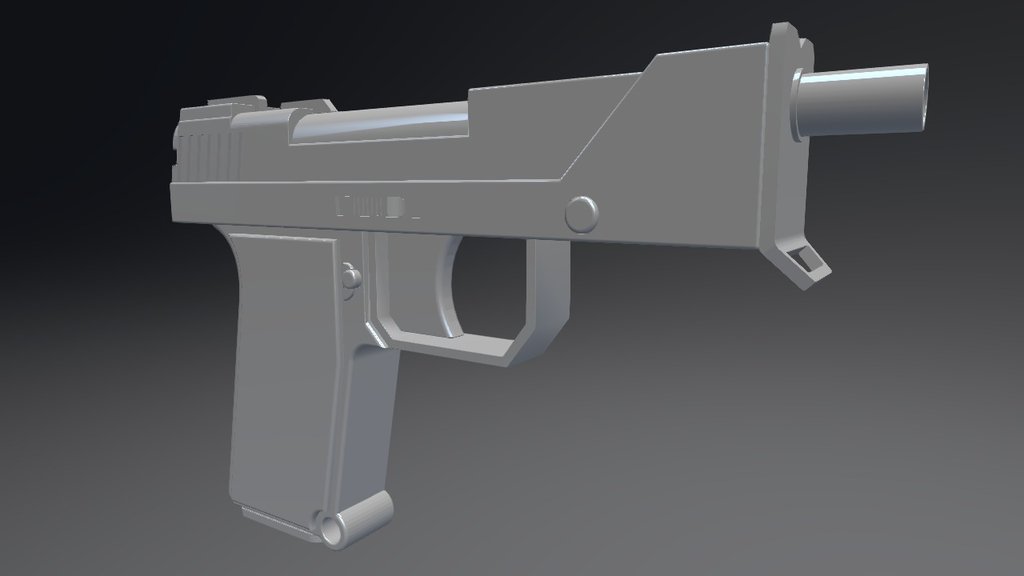 Akira: Ryu's Gun (colt 1911 trigger) - Download Free 3D model by ...