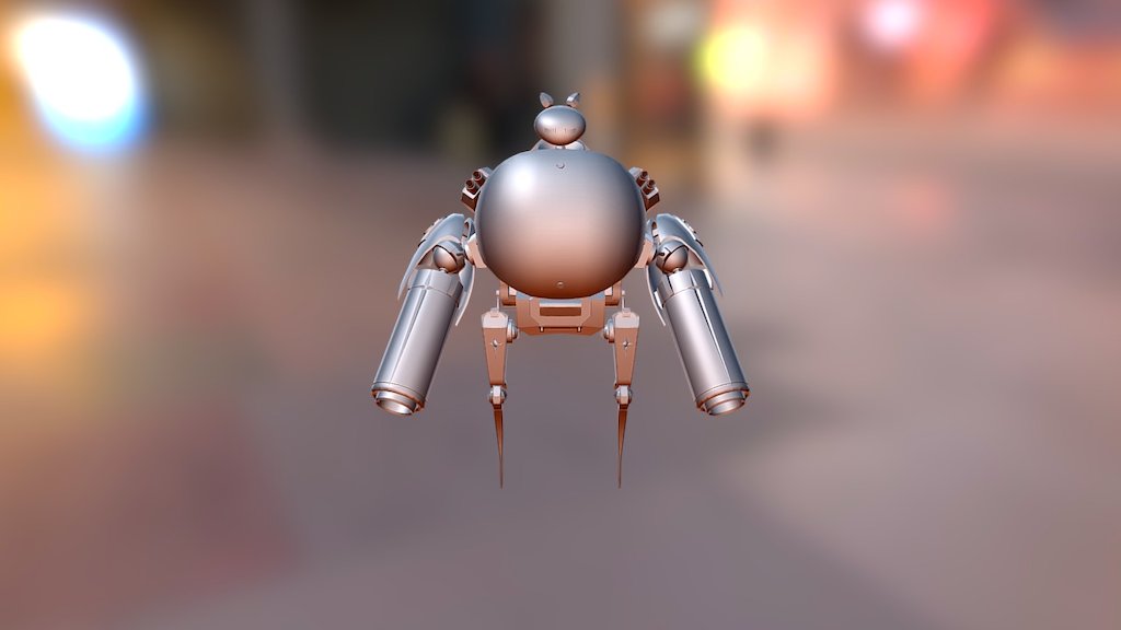 Lady Bot - Mech Challenge - 3D model by kooky [de52686] - Sketchfab