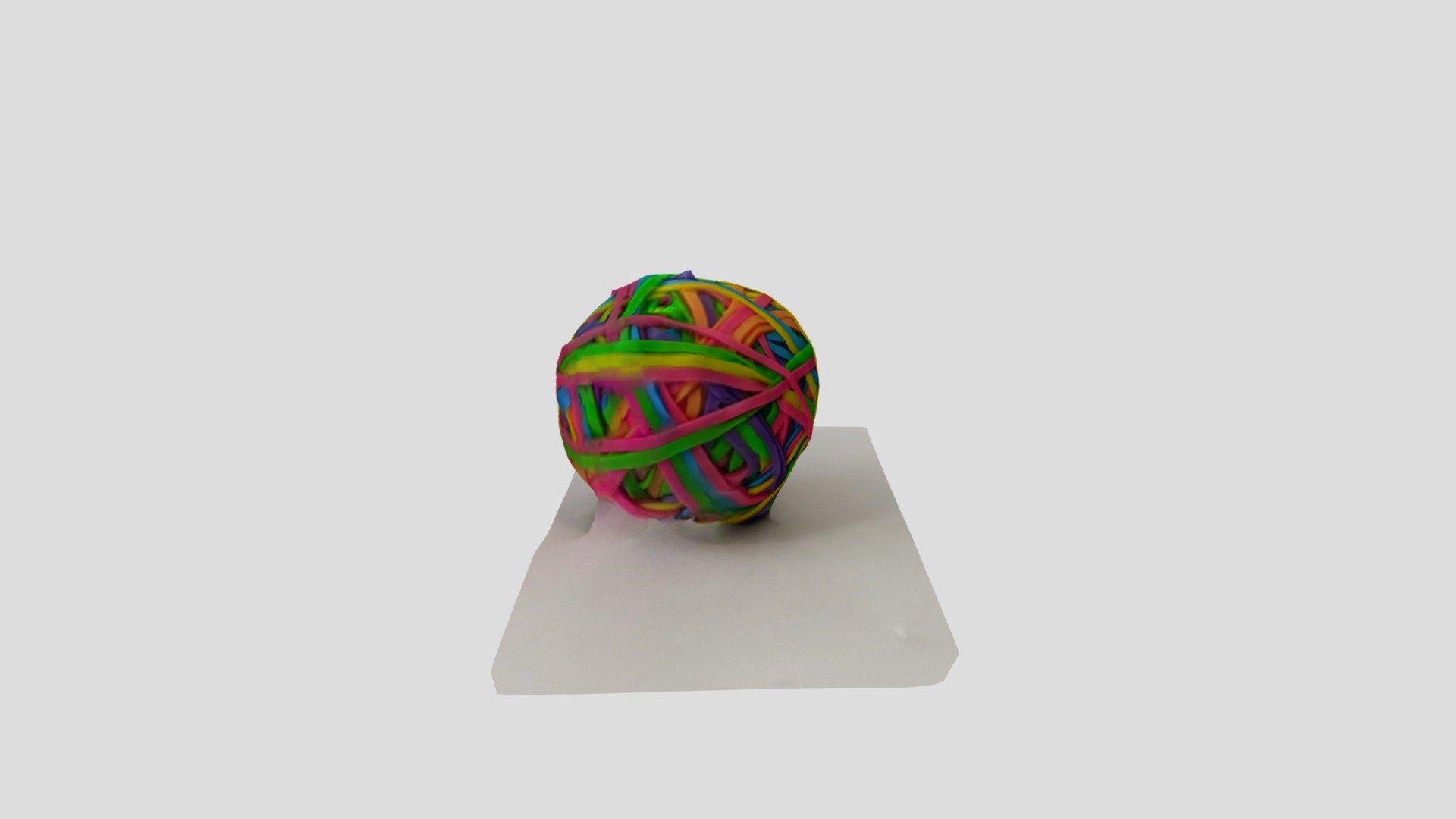 Elastic Band Ball - 3D model by tcarita (@tiagocarita1) [de5412d ...