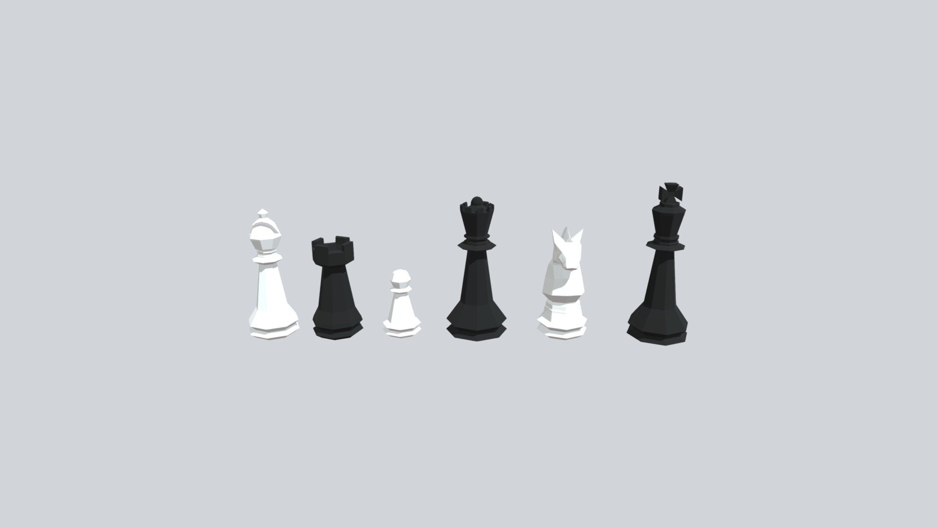 Chess Scene Checkmate - 3D model by RutviPatel [de54ba1] - Sketchfab