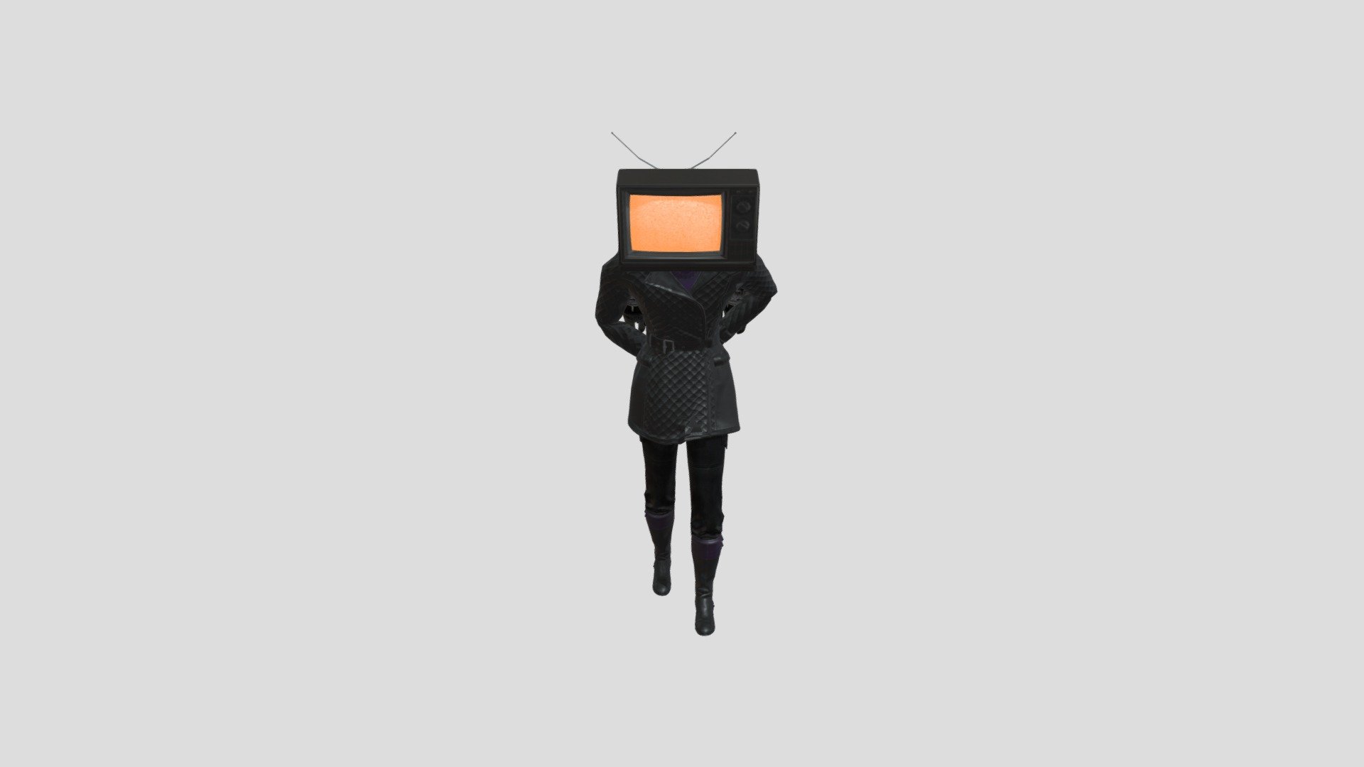 TV WOMAN - Download Free 3D model by alexisiram2011 [de553b0] - Sketchfab