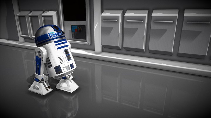 Astromech 3D models - Sketchfab