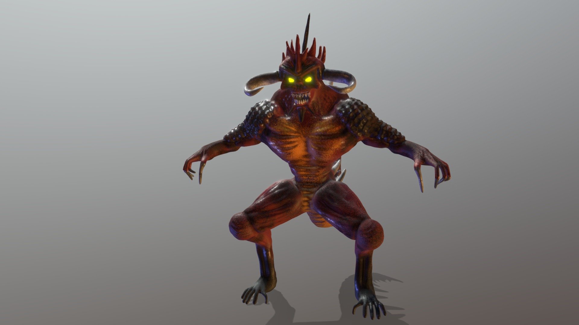 Lord of Terror - 3D model by Fugu3000 [de5768f] - Sketchfab