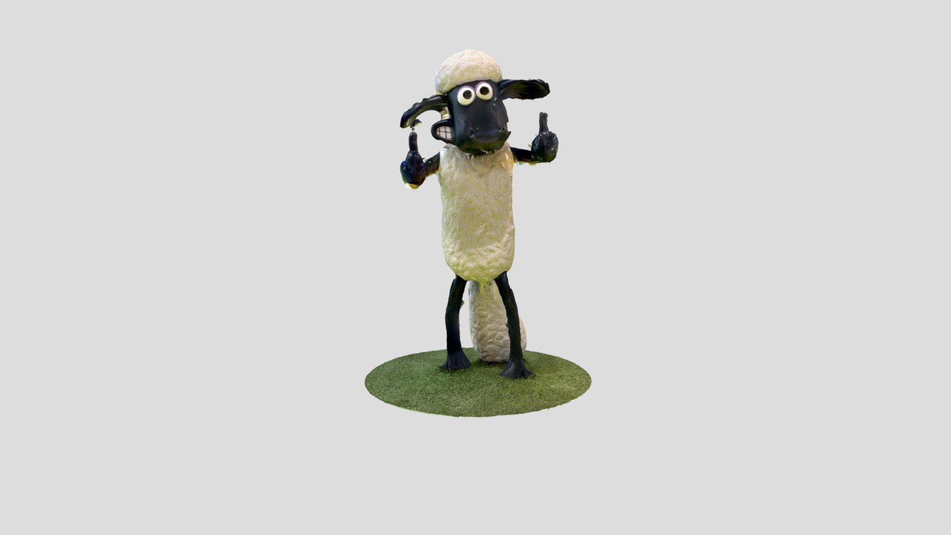 Shaun the Sheep - 3D model by masakicc [de57c2f] - Sketchfab