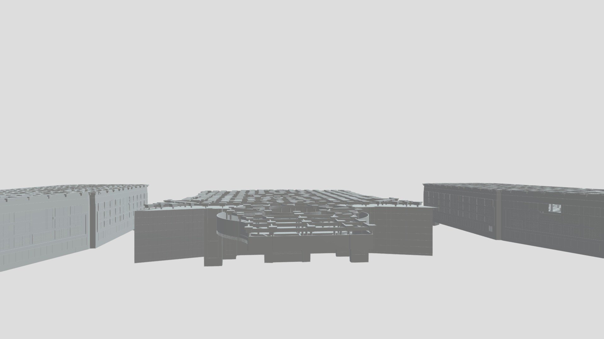 AllH&BbuildingARC-3DView-{3D} - 3D model by boolashawki185 [de5a6d3] - Sketchfab
