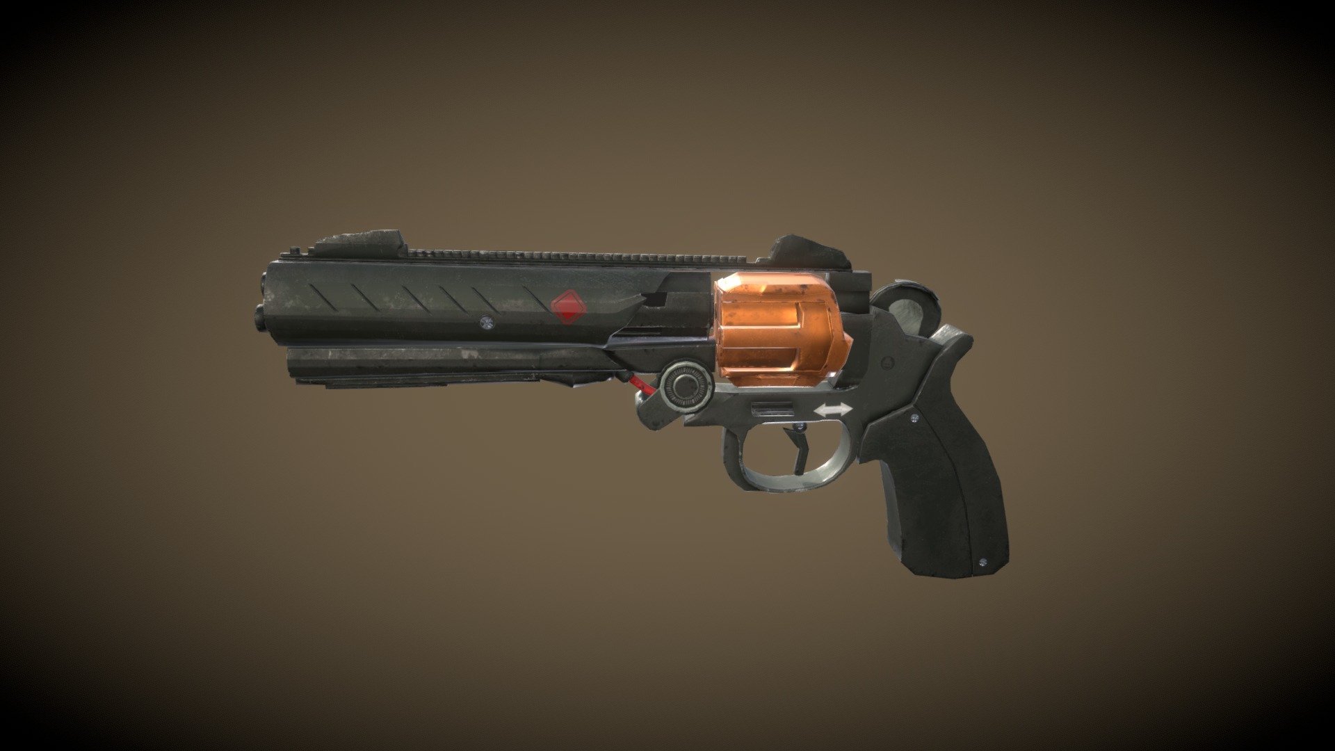 Handgun - 3D model by glograsso [de5b8b7] - Sketchfab