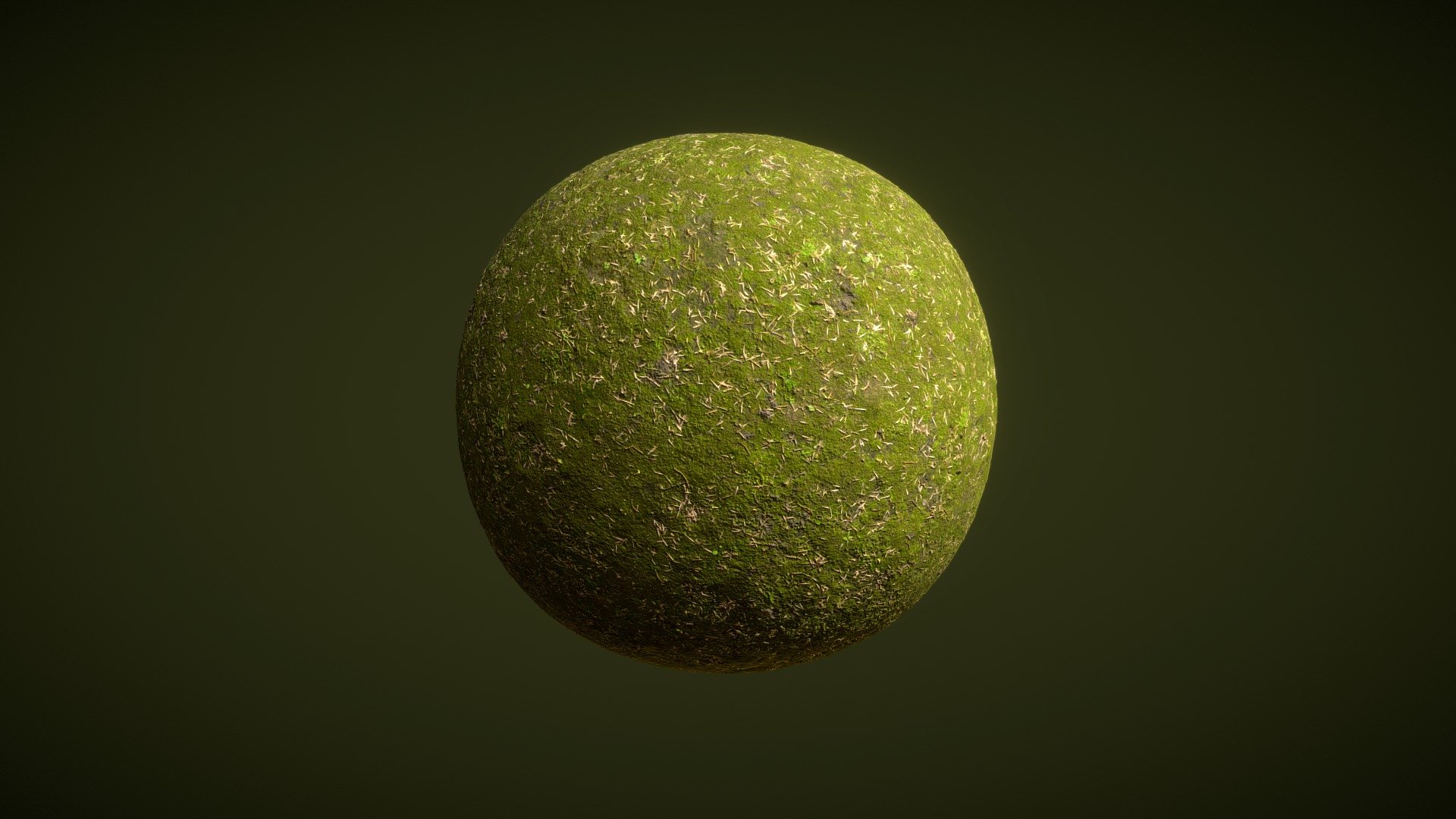 Mossy Ground Material - 3D model by Vladislav (@ZpaintSlash) [de5bc07 ...