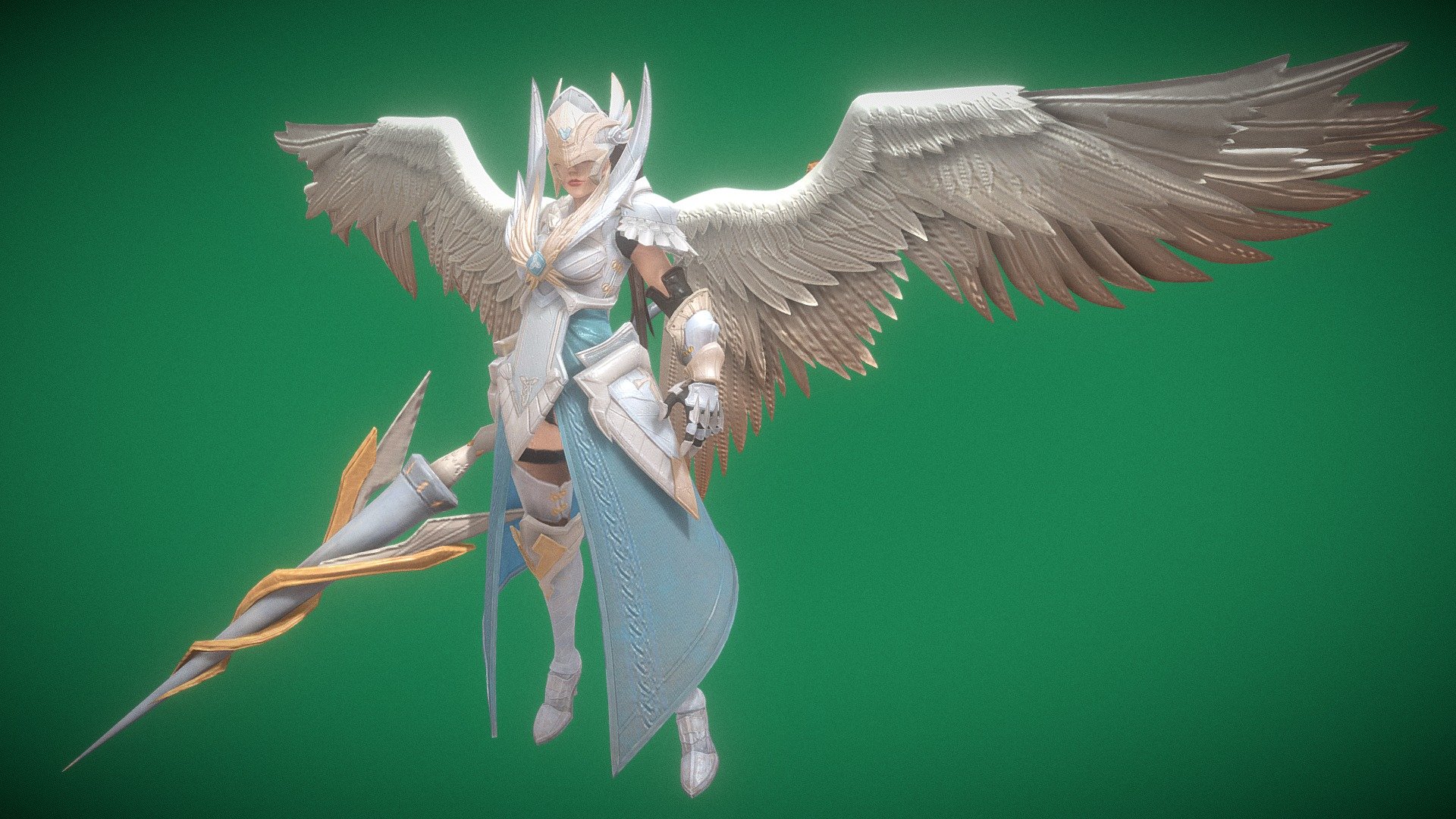 Angela - Buy Royalty Free 3D model by Luna Studio (@StudioLuna ...
