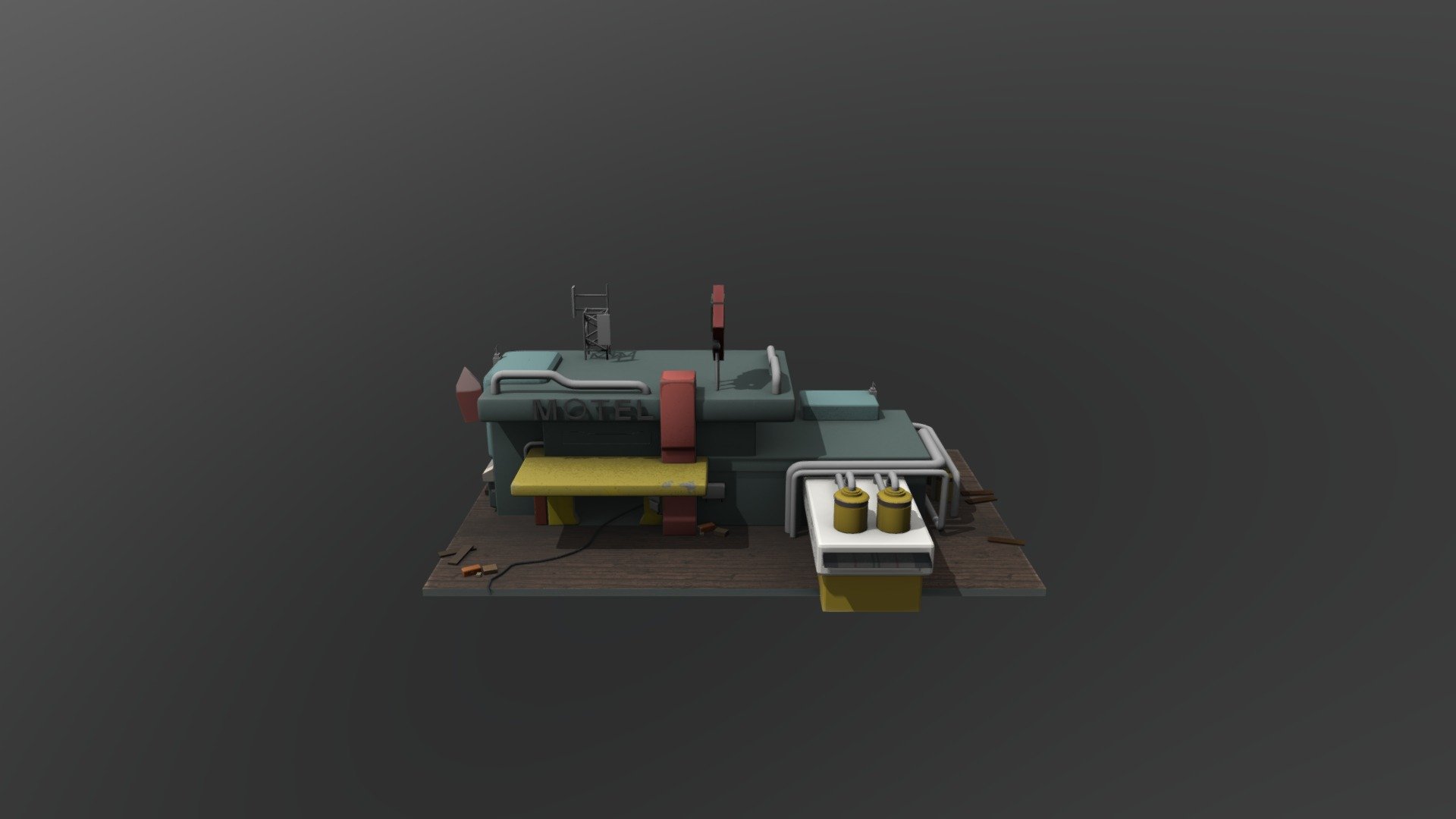 Game env - 3D model by 909meters [de5cbb5] - Sketchfab