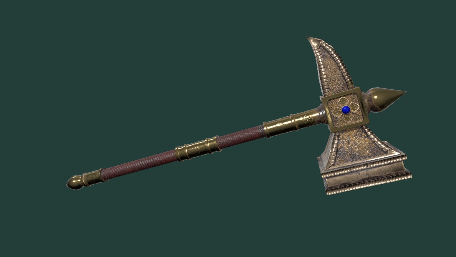 Stylized Hammer || GAME ASSET || Lowpoly - 3D model by Prabhakor Biswas ...