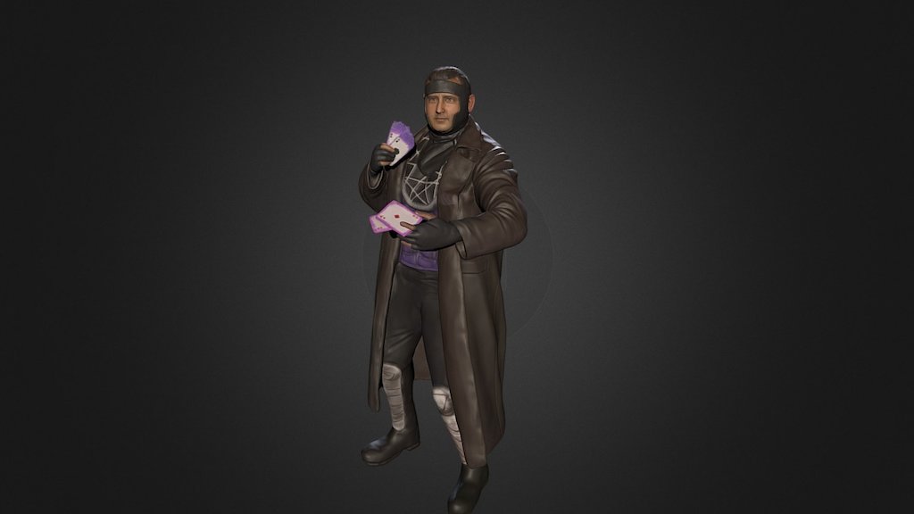 Jesus X-MEN Gambit - 3D model by G MEDIA (@GMEDIA3D) [de5d8be] - Sketchfab