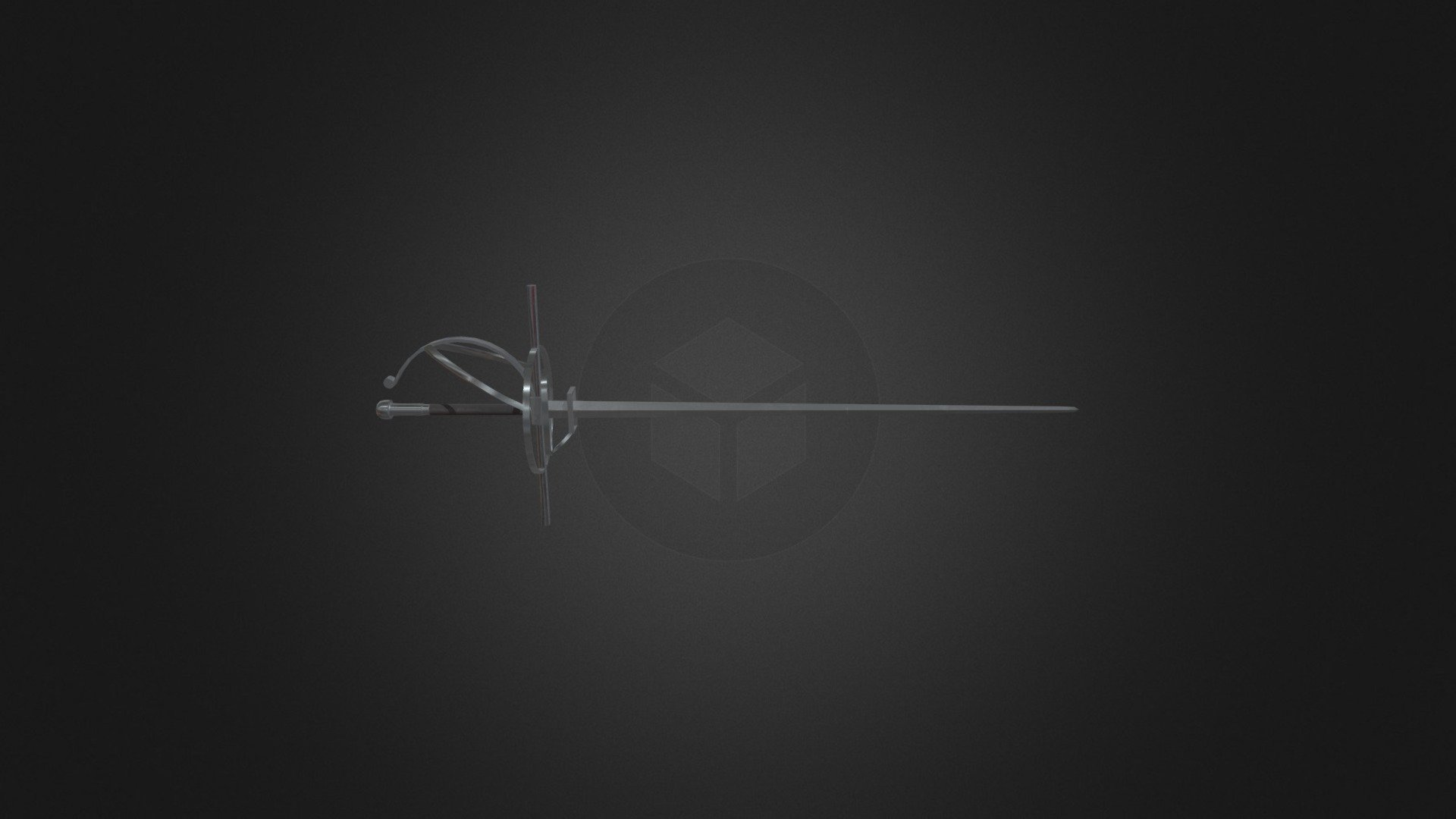 Knight Rapier (Free 3D Model) - Download Free 3D model by FoFLaFe ...