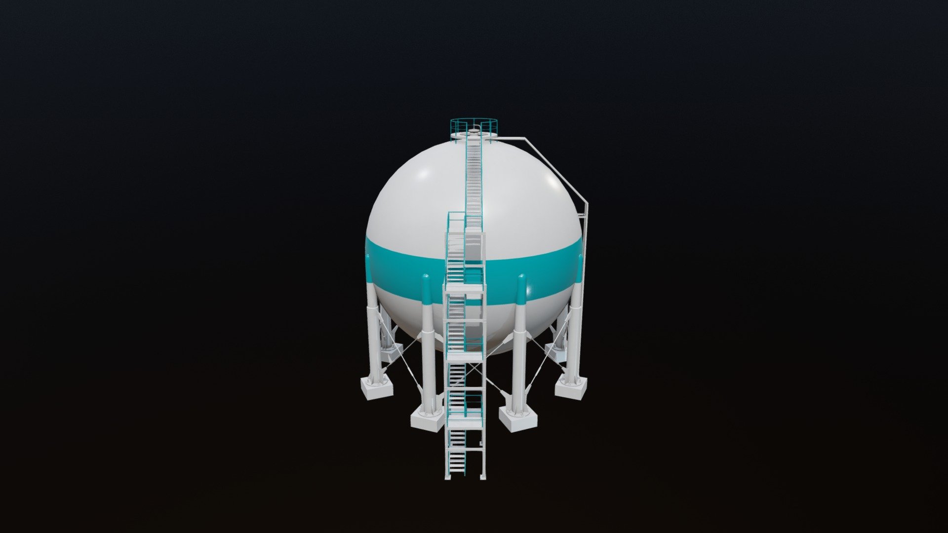 Gas Tank - 3D model by gaz tank (@ivankhomich) [de5e886] - Sketchfab