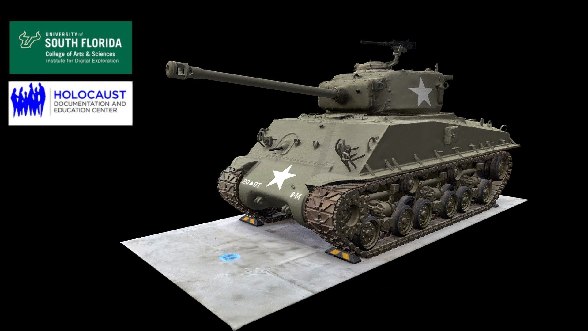 US Tank Sherman M4 (Dachau) - 3D model by USF Institute for Digital ...