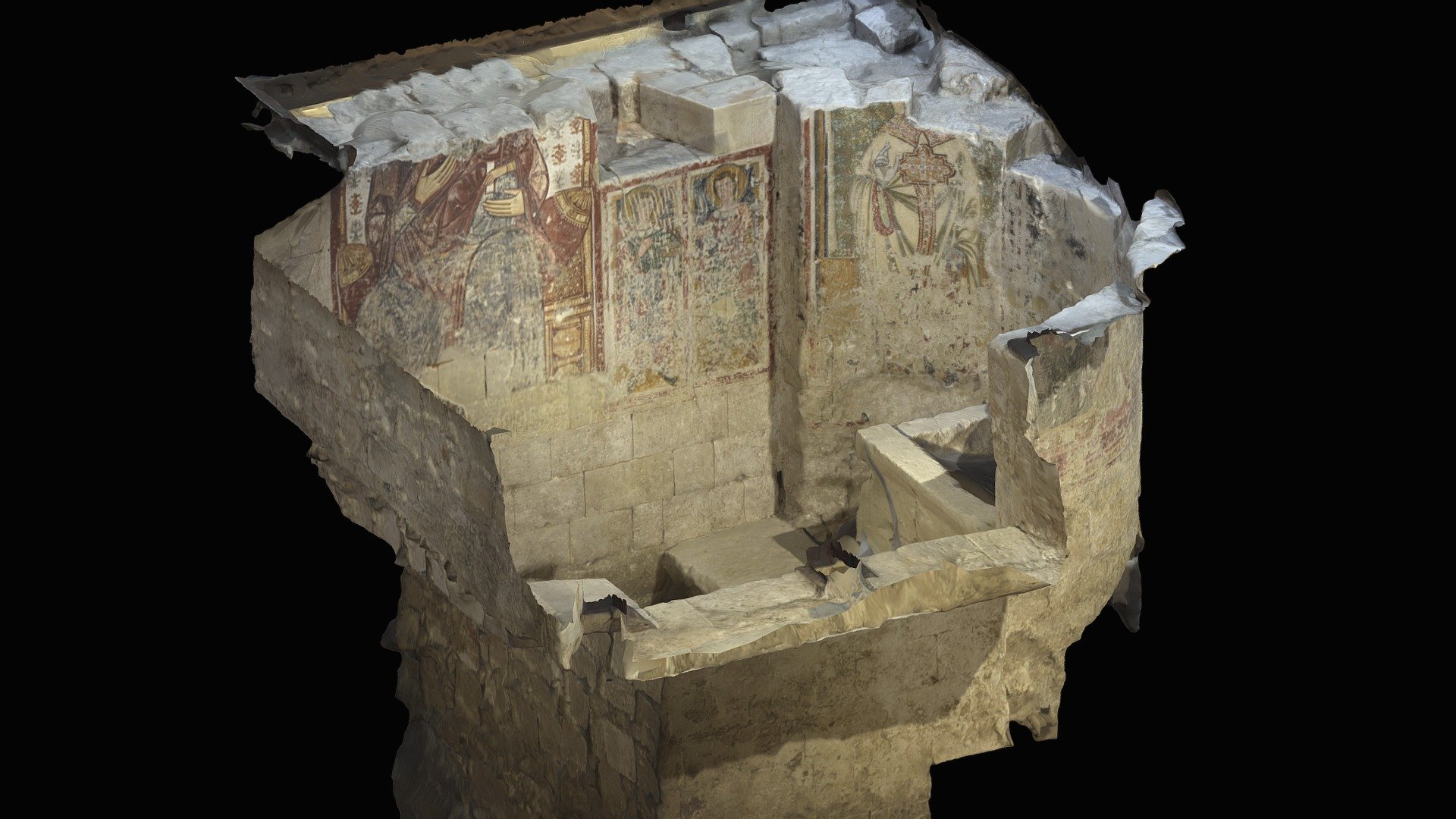 Matera cathédrale, fresques - 3D model by DominiqueAllios [de5f0c8 ...