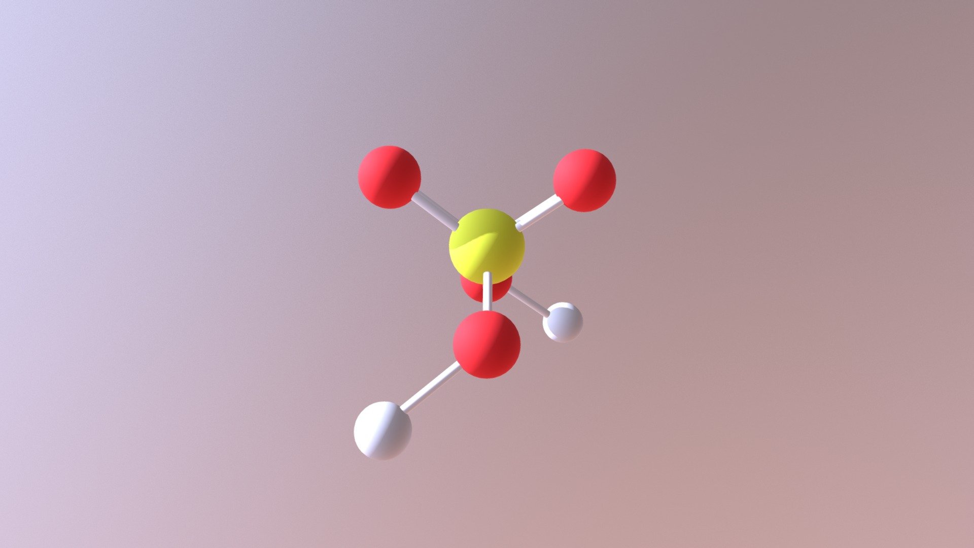 H2SO4 - 3D model by Ankit (@noconfusion) [de5f25f] - Sketchfab