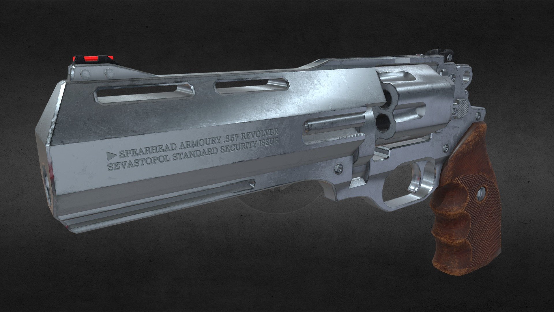 Spearhead Armoury .357Revolver - 3D model by funukemaguro [de60530 ...