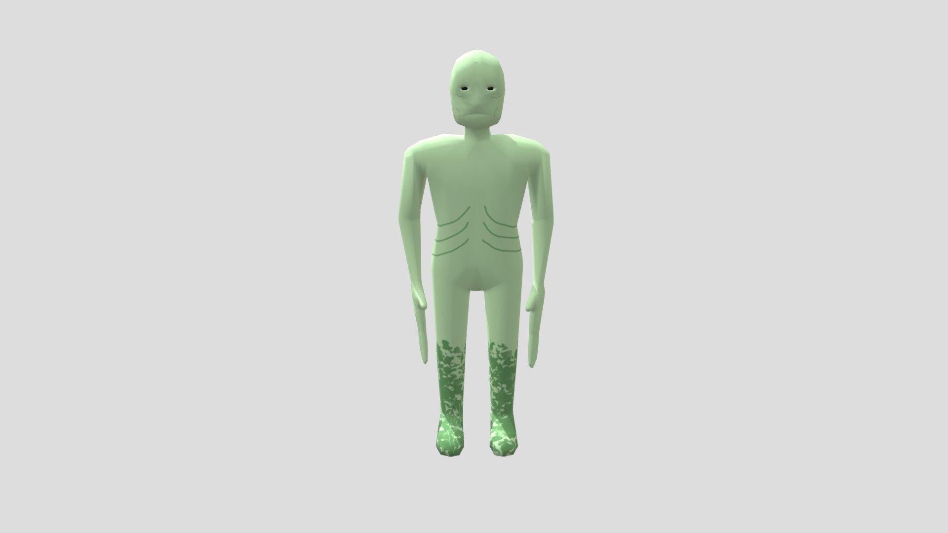 Alien With Idle and Walk Animations - 3D model by conorMac222 [de61e7f ...