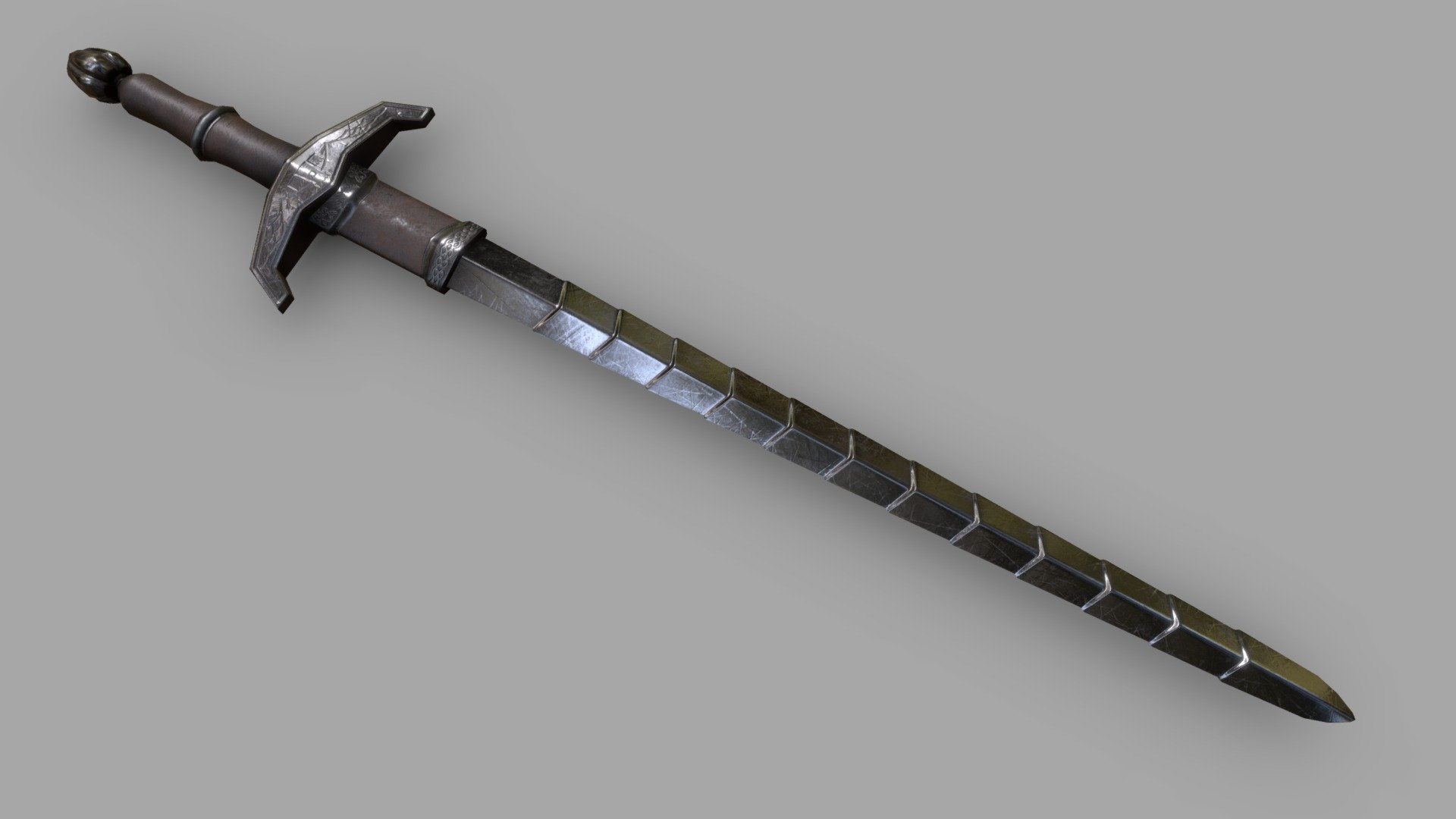 Knight Sword - 3D model by Egor Surin (@stark.egor) [de623df] - Sketchfab