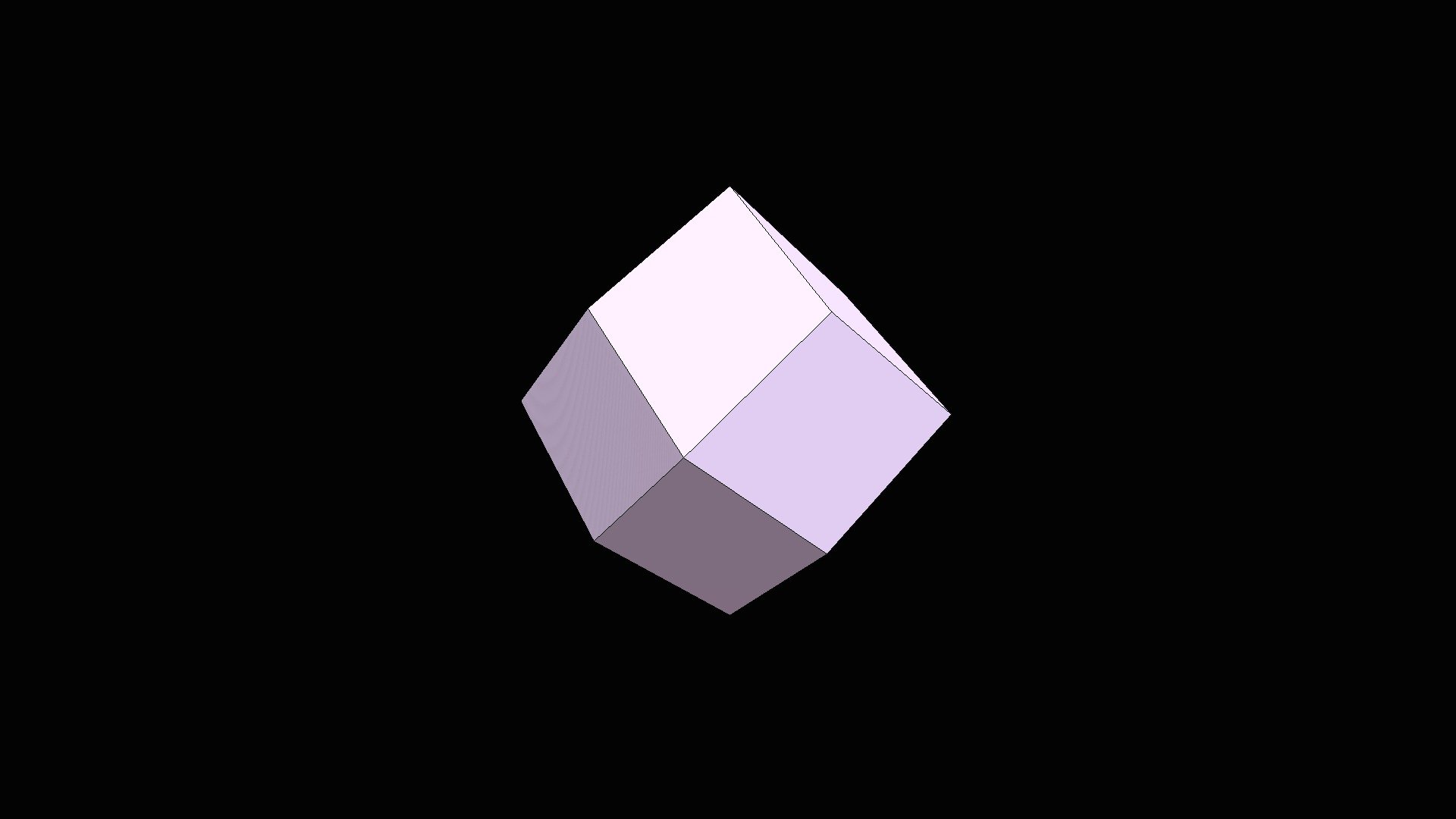 Kuvina rhombic dodecahedron - Download Free 3D model by ...