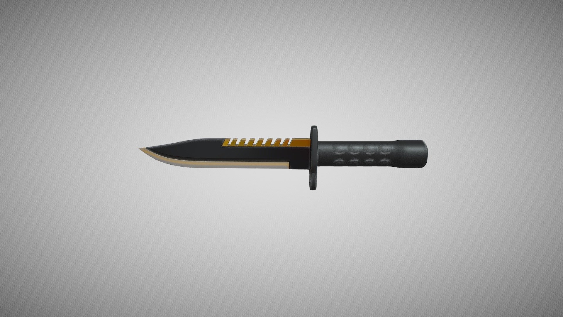 High-Poly Tactical Combat Knife - Game Asset - Download Free 3D model ...
