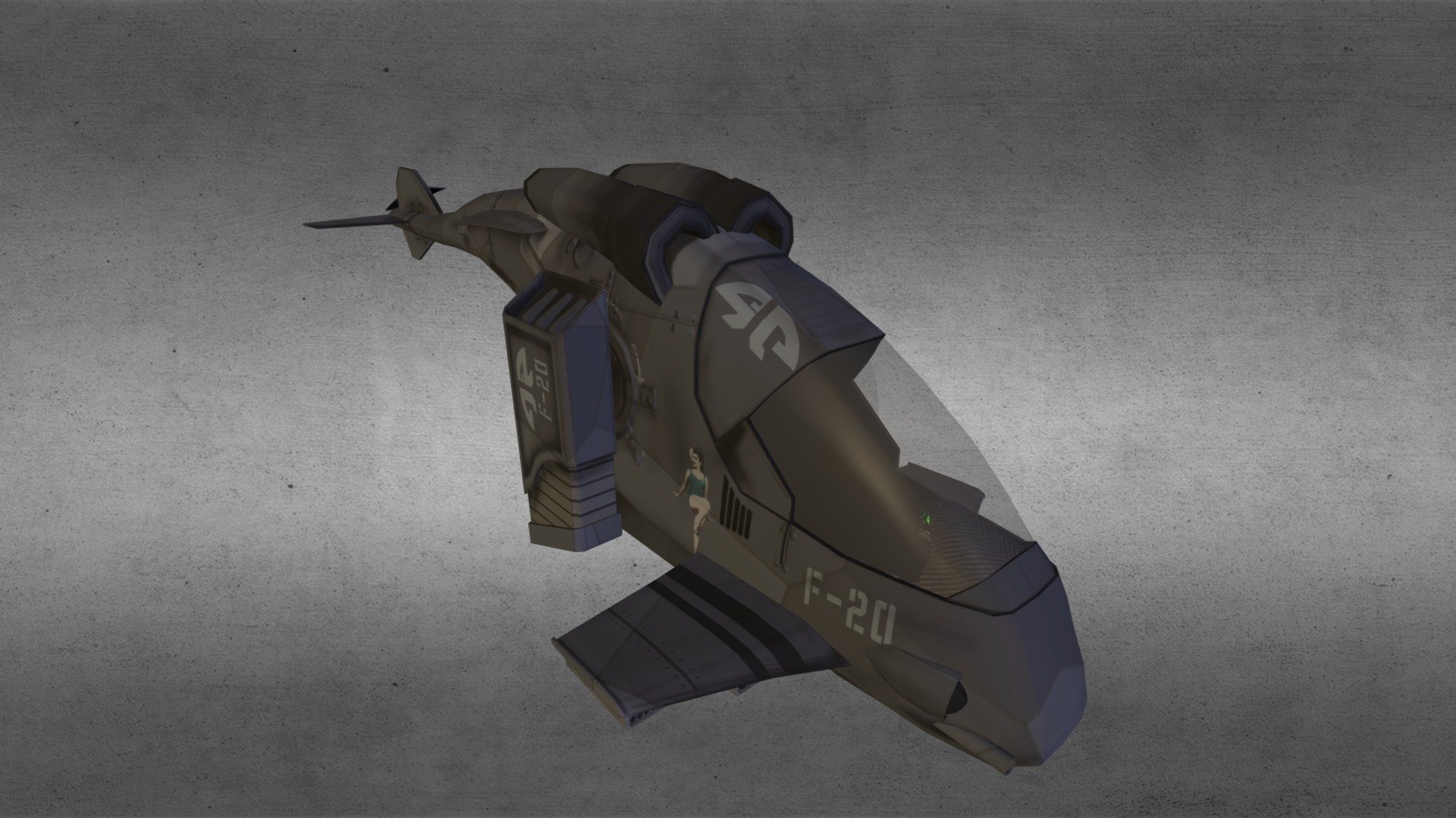 G-Police Havoc Gunship - Download Free 3D model by Dodge [de65bca ...