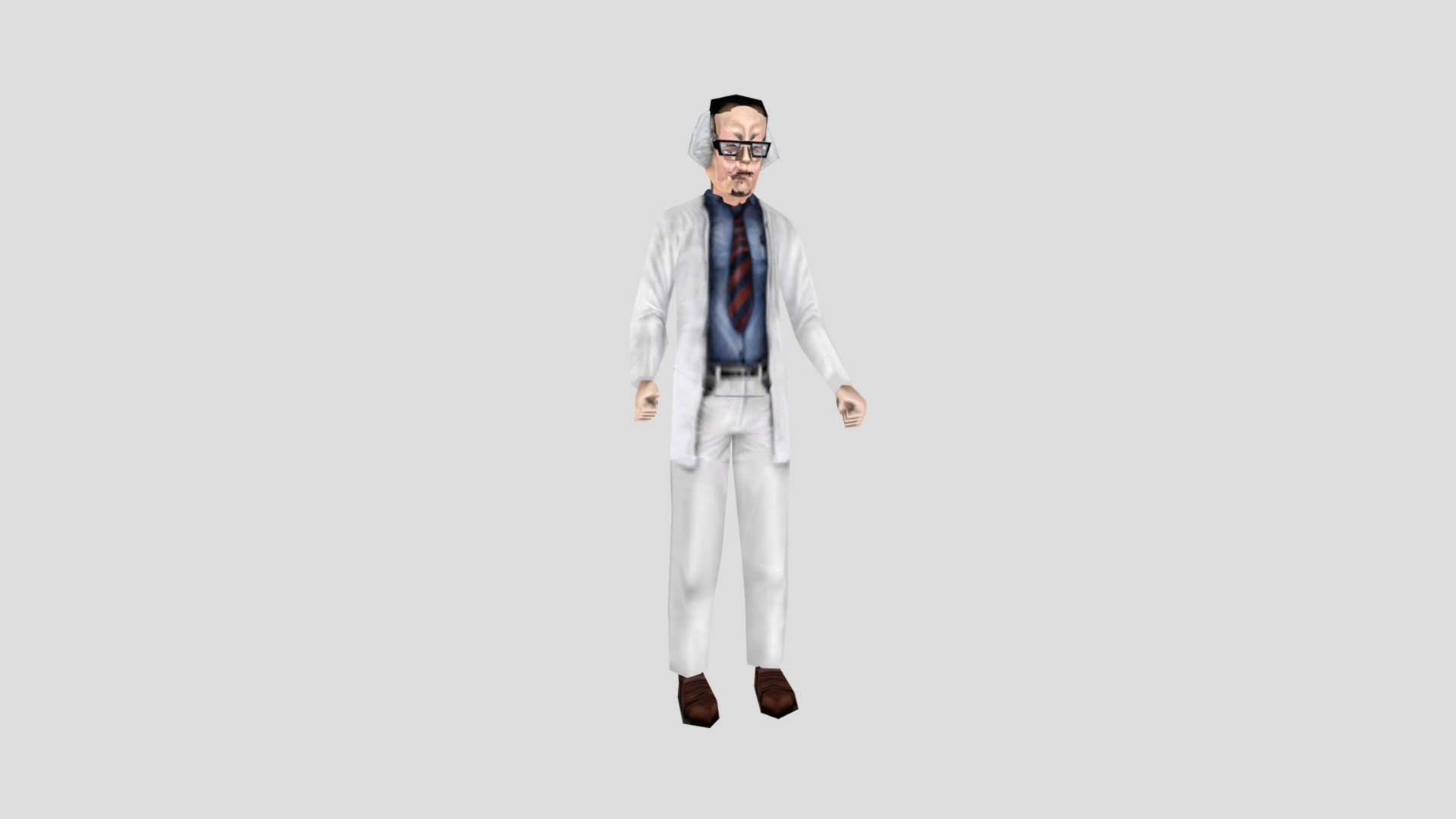 Scientist from blue shift (animations+textures) - Download Free 3D ...