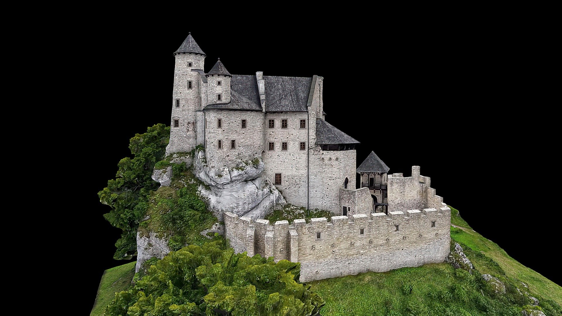 Bobolice Castle - Buy Royalty Free 3D model by LZCreation (@jmch ...