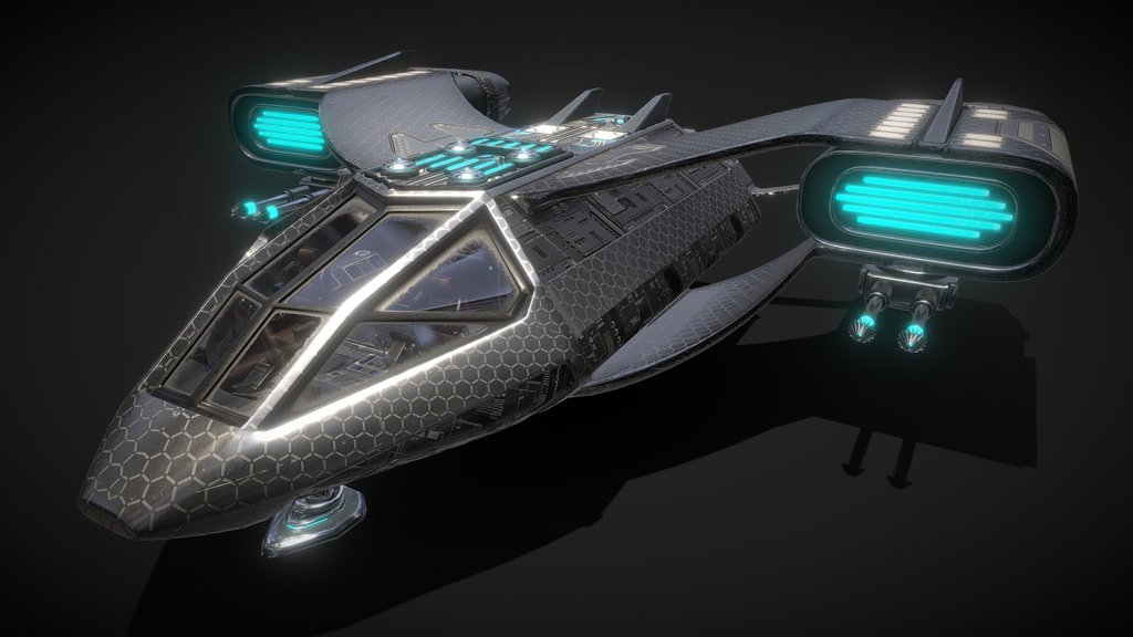 Spaceship - A 3D model collection by pencildude - Sketchfab