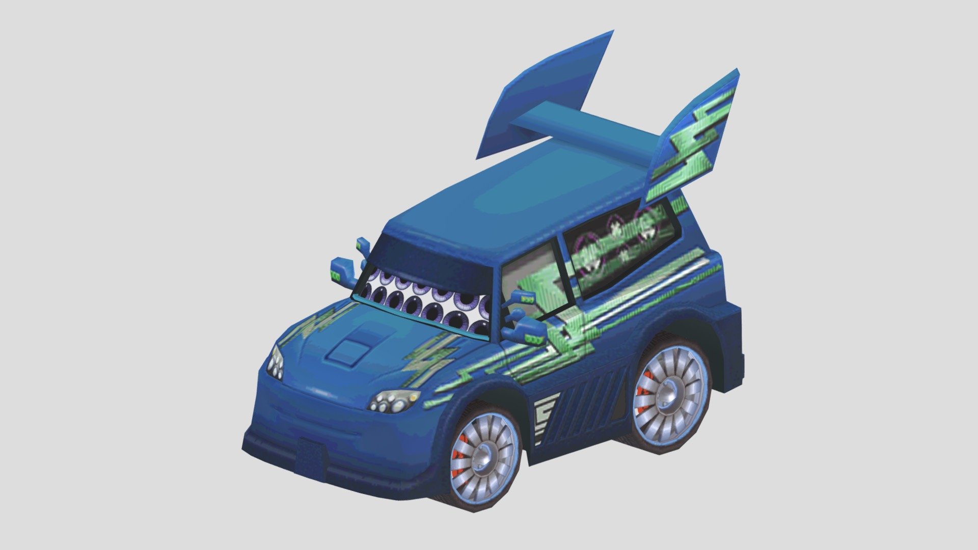 GameCube Cars - DJ - Download Free 3D model by SMF Features Developed ...