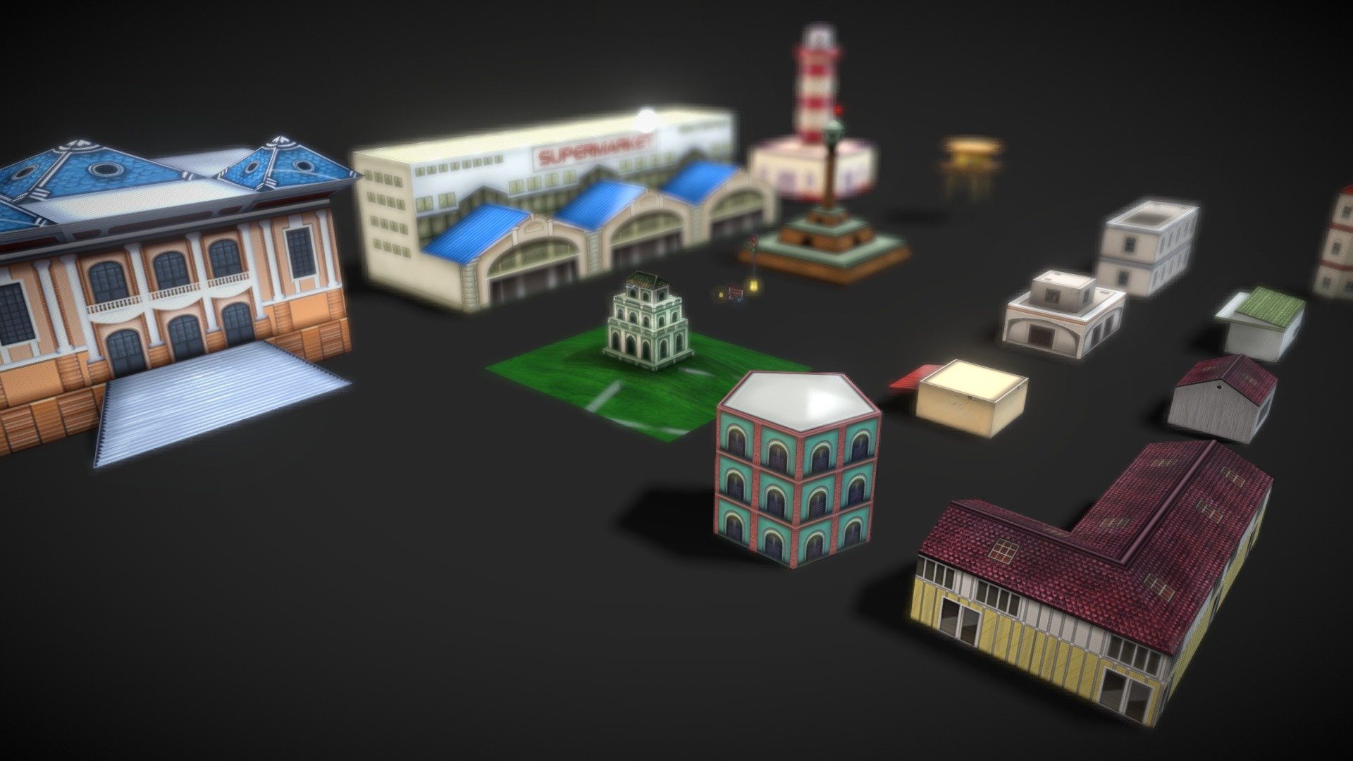 V5_building _props - Buy Royalty Free 3D model by V5 (@sakurav ...