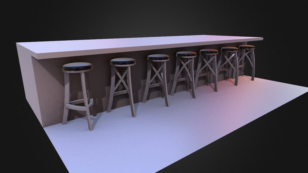 Stool Designs - 3D model by Adam Crockett (@adamcrockett) [de6c640 ...
