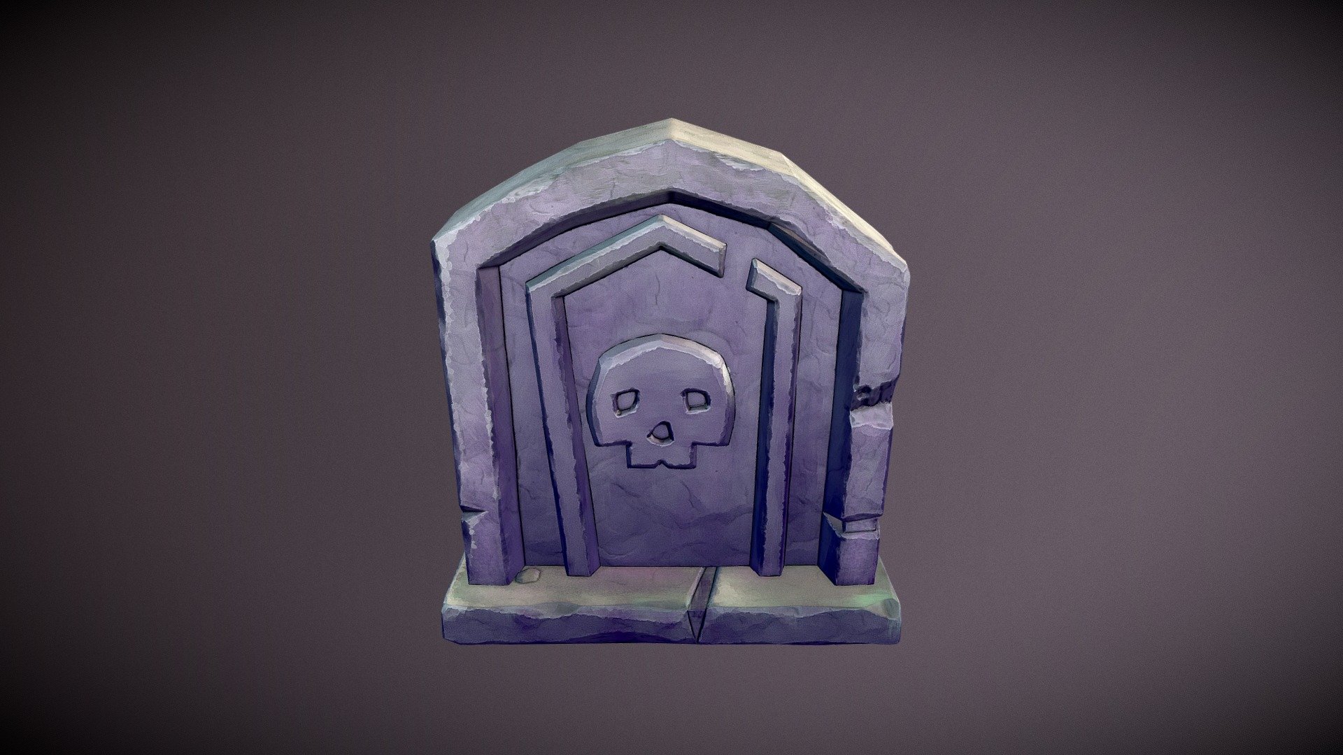 Stylized Tombstone - 3D model by Marianna Guajardo (@mariannagj ...