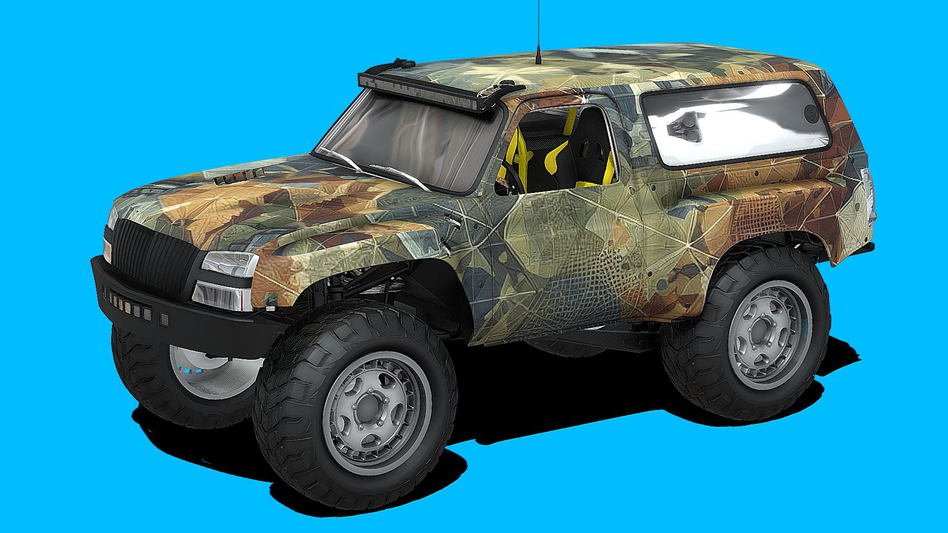 Offroad 4x4 AWD Car Free 3D Model - 3D model by ₦₥₵ ฿₵ (@nmcbc ...