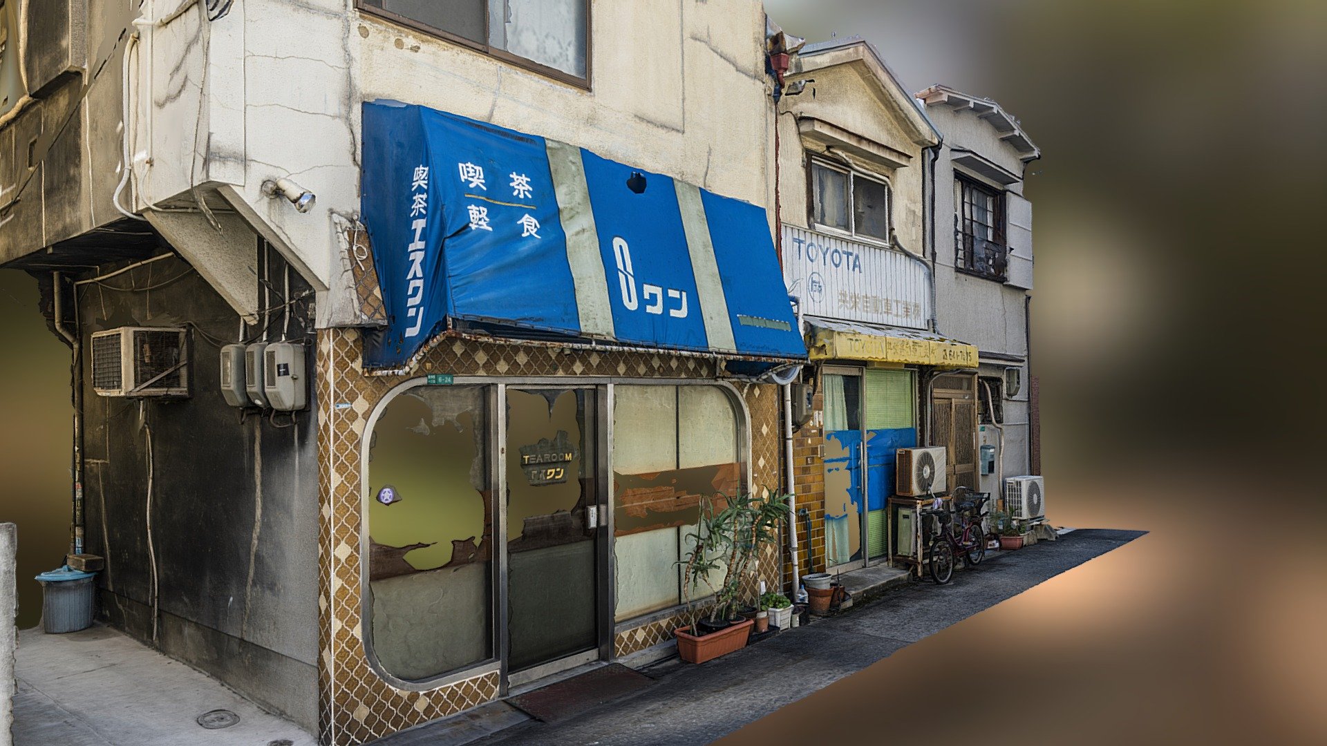 Old japanese stores scan - Buy Royalty Free 3D model by Miguel Bandera ...
