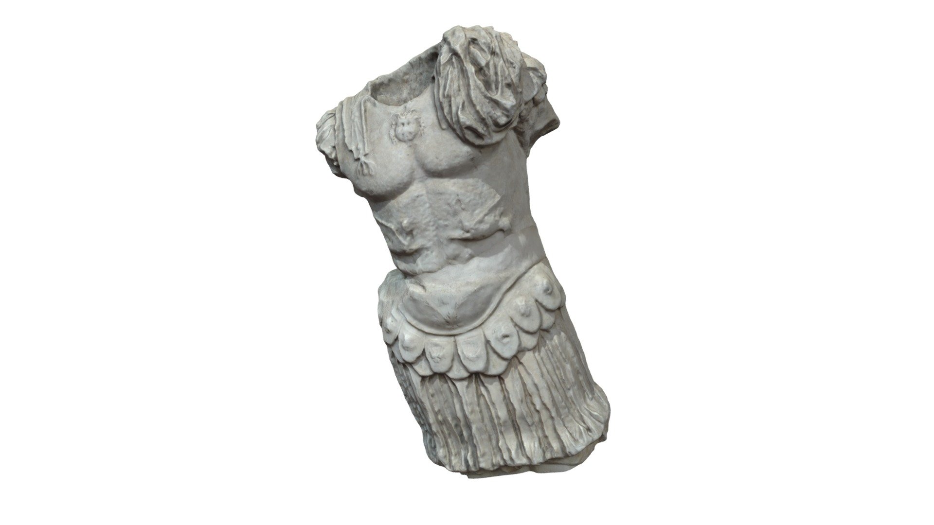 Roman Sculpture - Armored Torso - 3D model by ArtMonite [de6e6bd ...