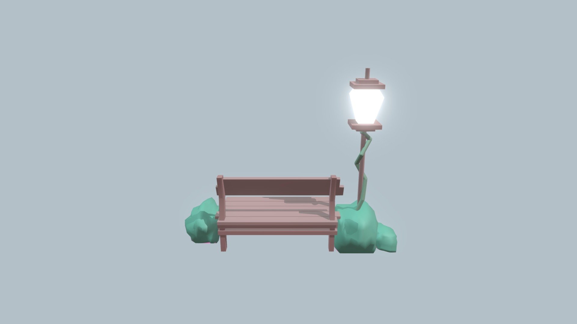 Low poly bench - Download Free 3D model by alicecorant [de6ea54 ...