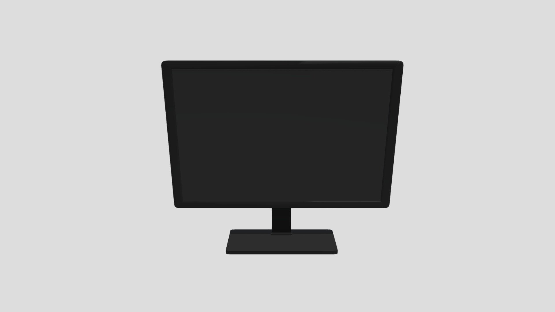 3D Desktop Monitor Model - 3D model by dexteritemixon [de701d5] - Sketchfab