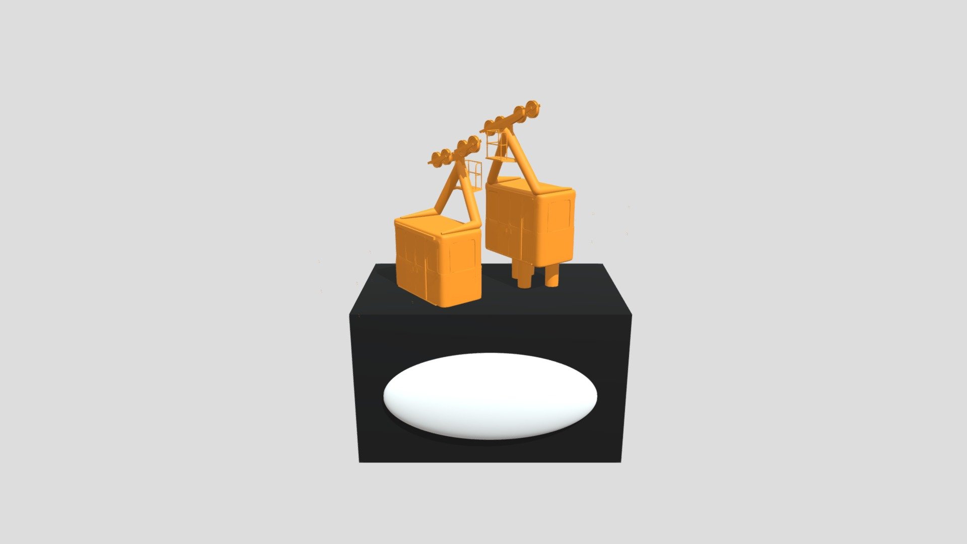 téléférique - Download Free 3D model by Alex Robinson (@Alprob ...