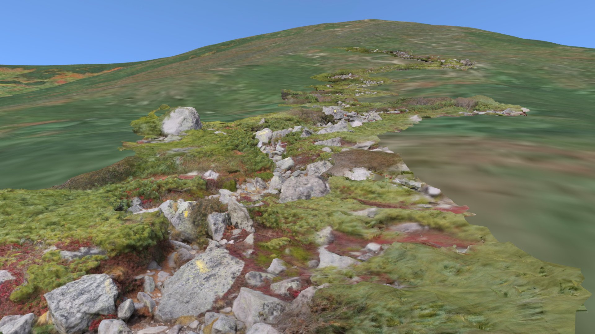 緑岳～コマクサ広場3 / Mt.Midori-dake.3 2024 - Download Free 3D model by ezorisu ...