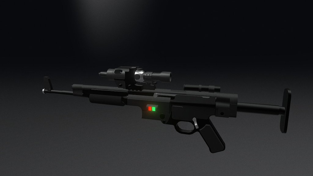 A280 Rebel Rifle - 3D model by Wayne Pearce (@WaynePearce10) [de746a0 ...