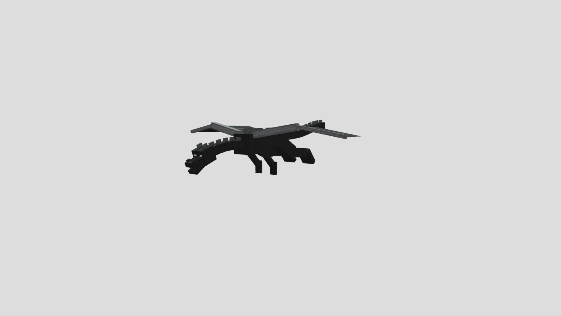 Ender Dragon - Download Free 3D model by X_Blade [de75221] - Sketchfab