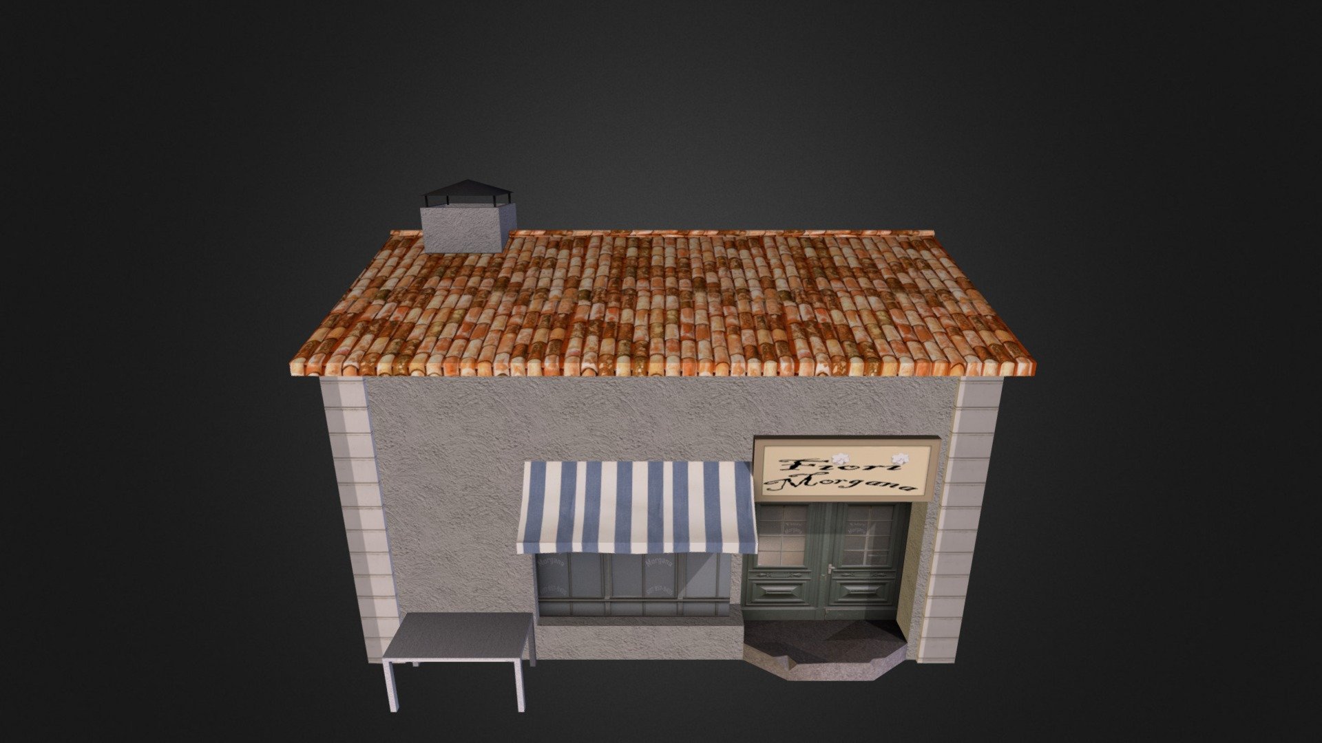 Flowershop - 3D model by Ameye Guillaume (@ameye.guillaume) [de78146 ...
