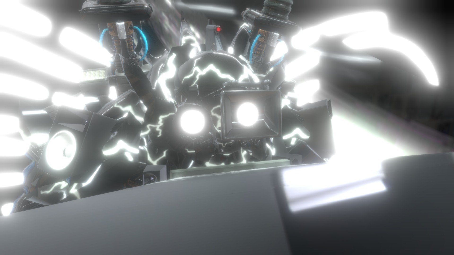 white tri titan - Download Free 3D model by Clockman (1266shin ...